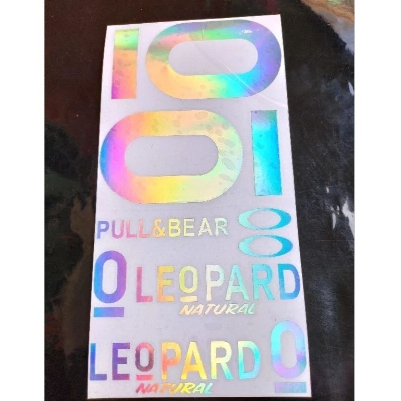 Jual stiker cutting helm logo leopard natural O | Shopee Indonesia