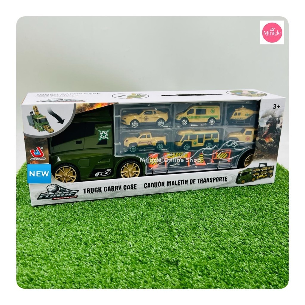 Jual Promo Mainan Mobil Truk Kontainer Storage Container Truck Carry ...