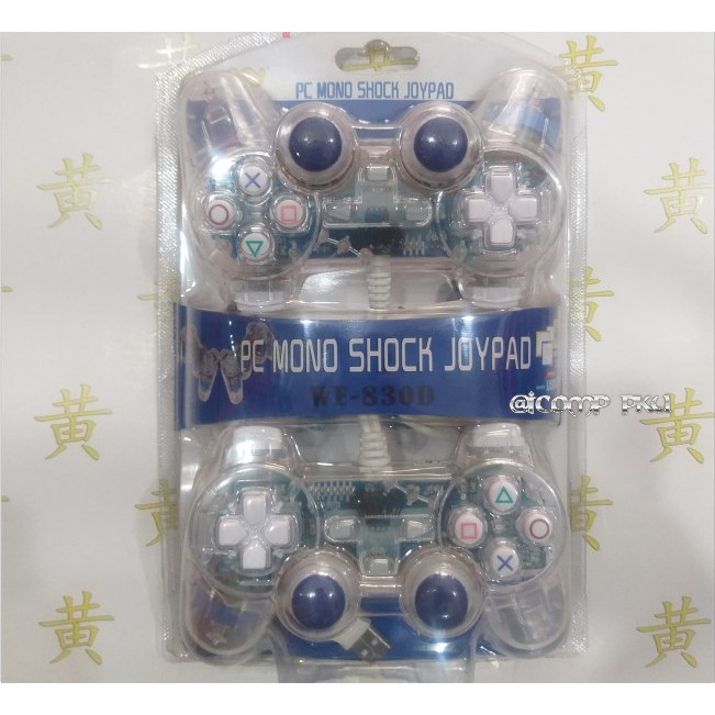 Jual Gamepad Double Transparant - Game Pad Double - Stick Double Bening ...