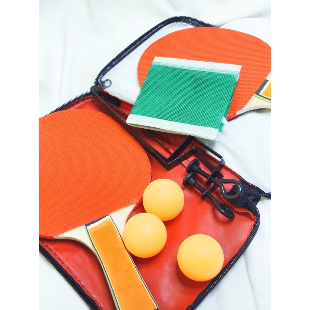 Jual PAKET BAD BET PINGPONG MEJA TENIS BUTTERFLY ISI 2 (FREE BOLA) DAN TIANG PINGPONG SET ...