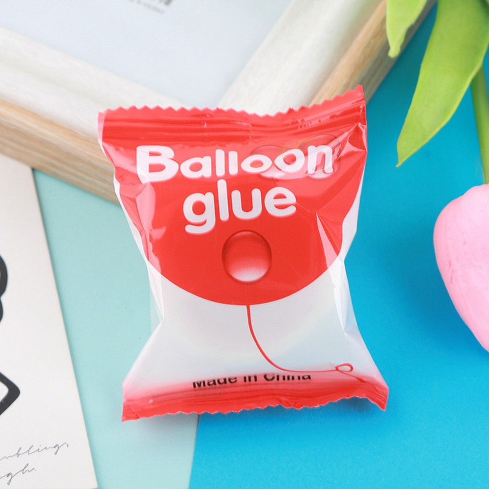 Jual Balloon Glue Dot 1 Roll Isi 100 Dots / Lem Balon Double Tape ...