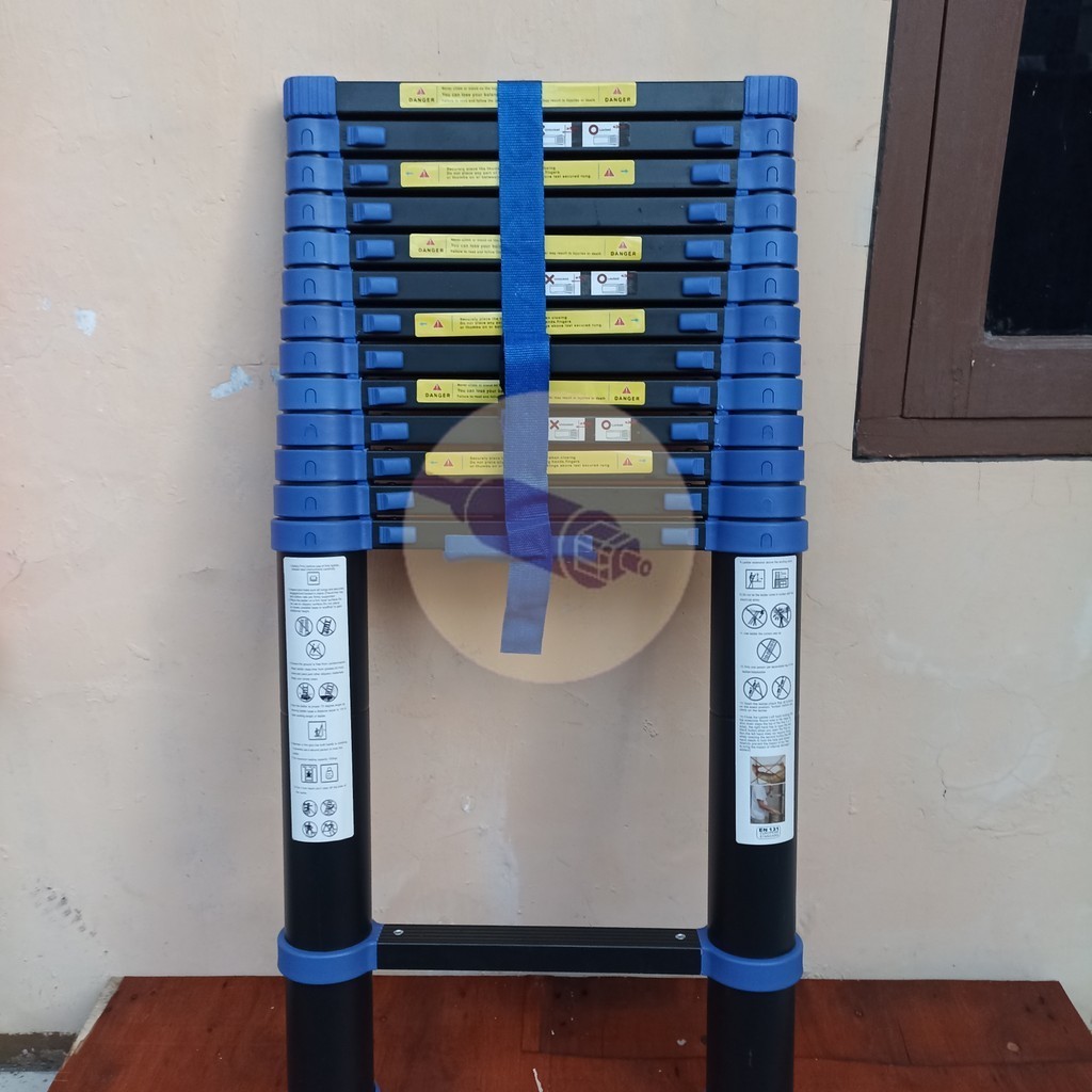 Jual Tangga Teleskopik 5.3 meter AMG | Fiber Optic | Shopee Indonesia