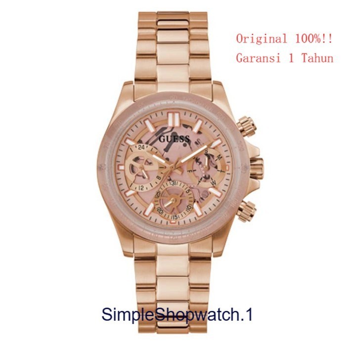 Jual Original 100%!! GUESS GW0557L2 MIRAGE Jam Tangan Wanita Rose Gold ...