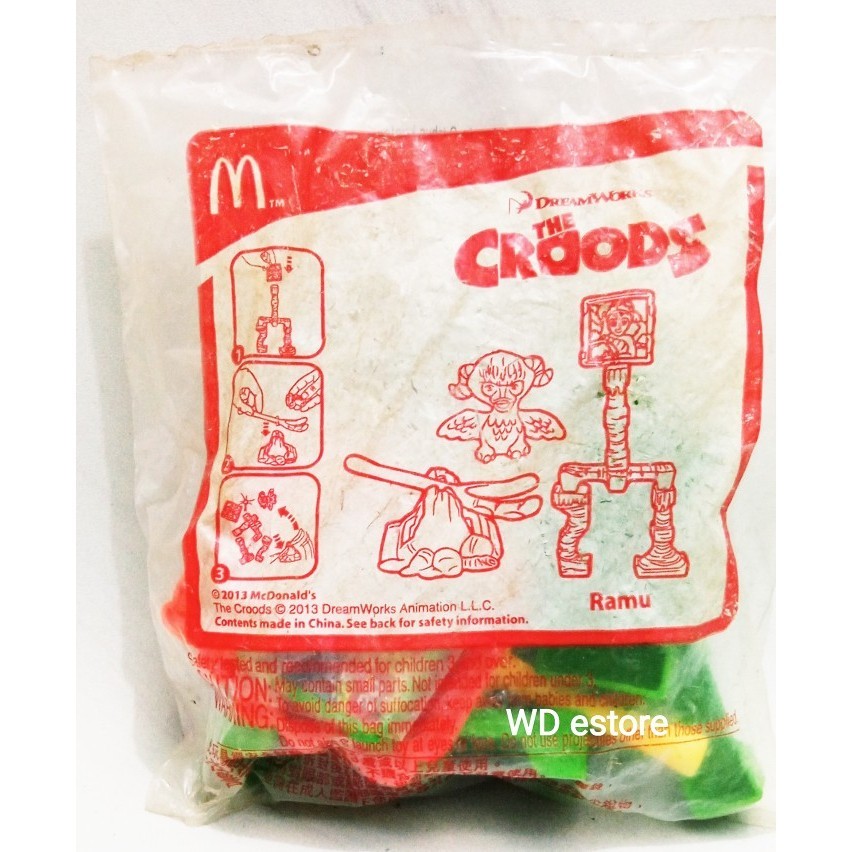 Jual McDonalds Happy Meal Toys, The Croods, Ramu -RR45 | Shopee Indonesia