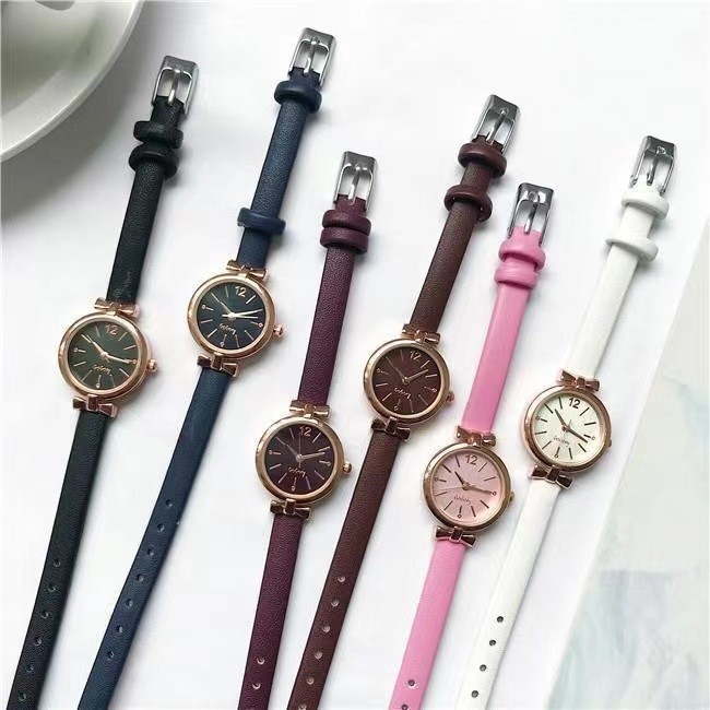 Jual Jam Tangan Wanita Harmoni Casual Kecil Analog Quartz Fashion Strap ...