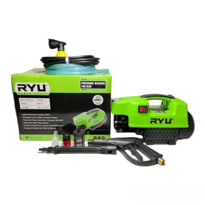 Jual RYU RPW 100 Mesin jet cleaner PRESSURE WASHER RPW100 steam cuci ...