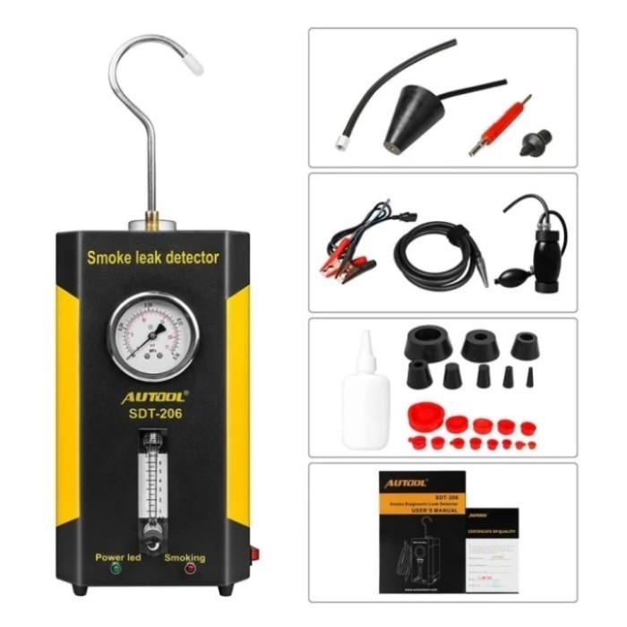 Jual AUTOOL SDT-206 Car Smoke Detector Leak Diagnostic tool of Pipe ...