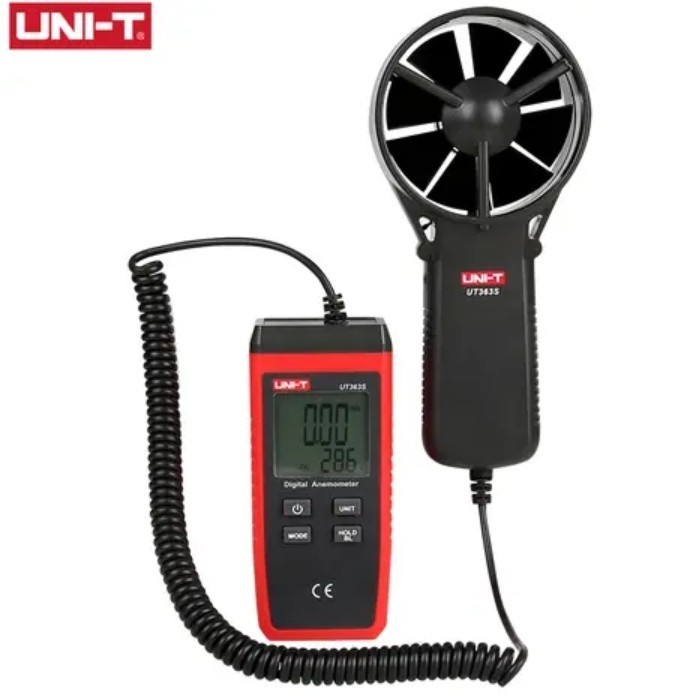 Jual Anemometer UNI-T UT363S Wind Speed Flow Meter UT 363S Unit Air UNI ...