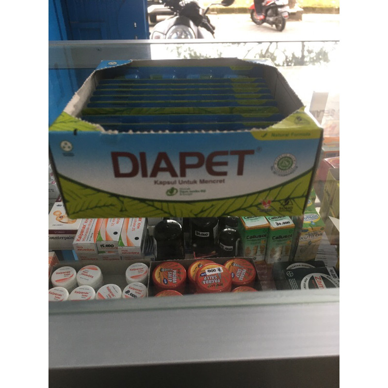 Jual Diapet 1 Box isi 12 strip @10 kapsul | Shopee Indonesia