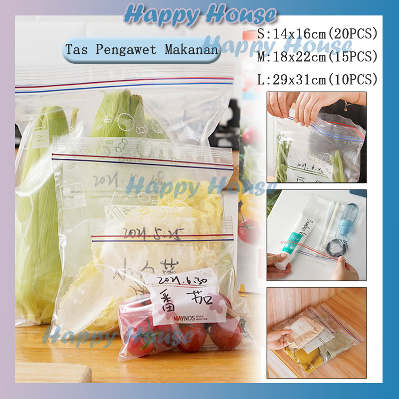 Jual Sealed Food Bag / Kantong Plastik Ziplock Tempat Penyimpanan ...
