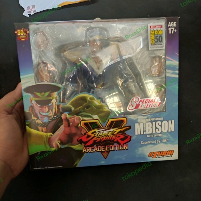 Jual Storm Collectibles M Bison Evil personified sdcc collectible ...