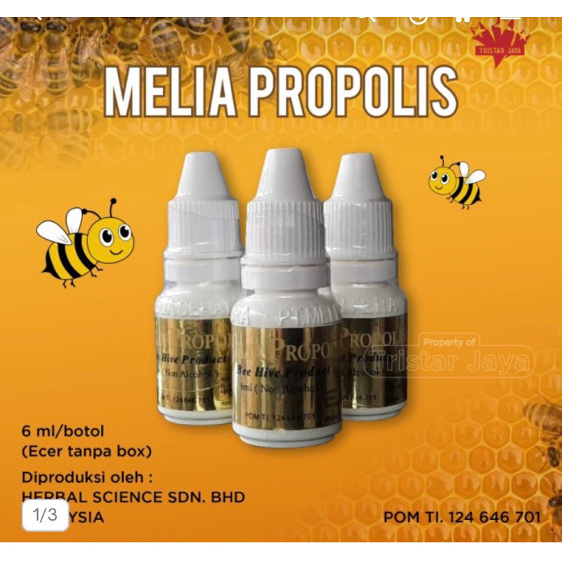 Jual PROPOLIS Melia Sehat Sejahtera 6ml/ harga perbotol kw | Shopee ...