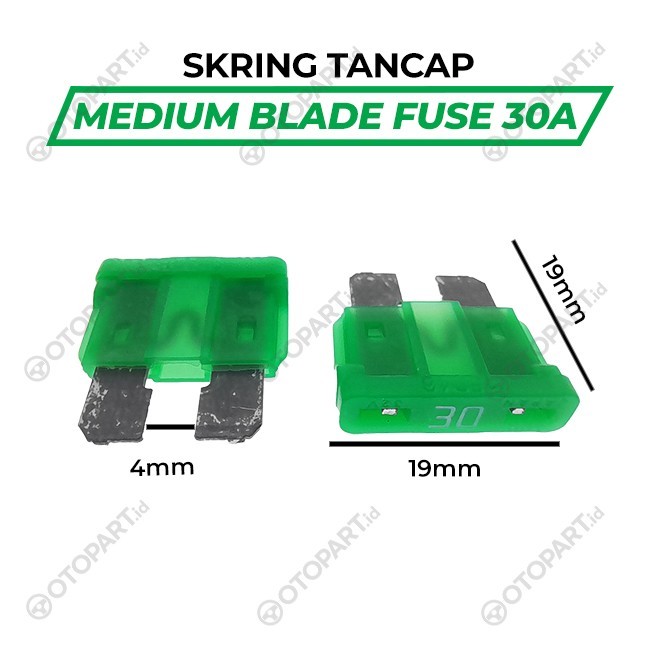 Jual Sekring Skring Tancap Fuse Blade Mobil Motor 10A 15A 20A 25A 30A ...