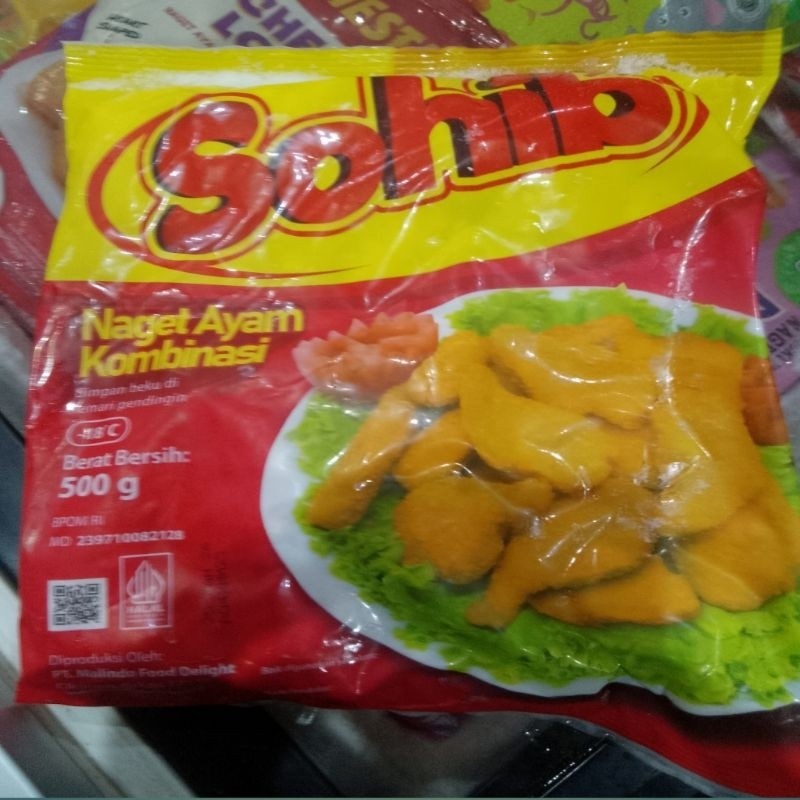 Jual nugget chicken SOHIB 500 gram | Shopee Indonesia