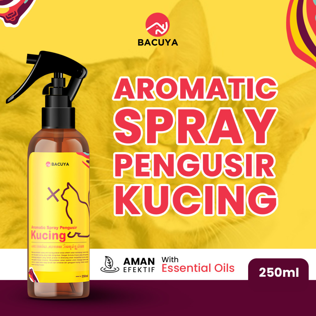 Jual BACUYA Semprotan Pengusir Kucing | Shopee Indonesia