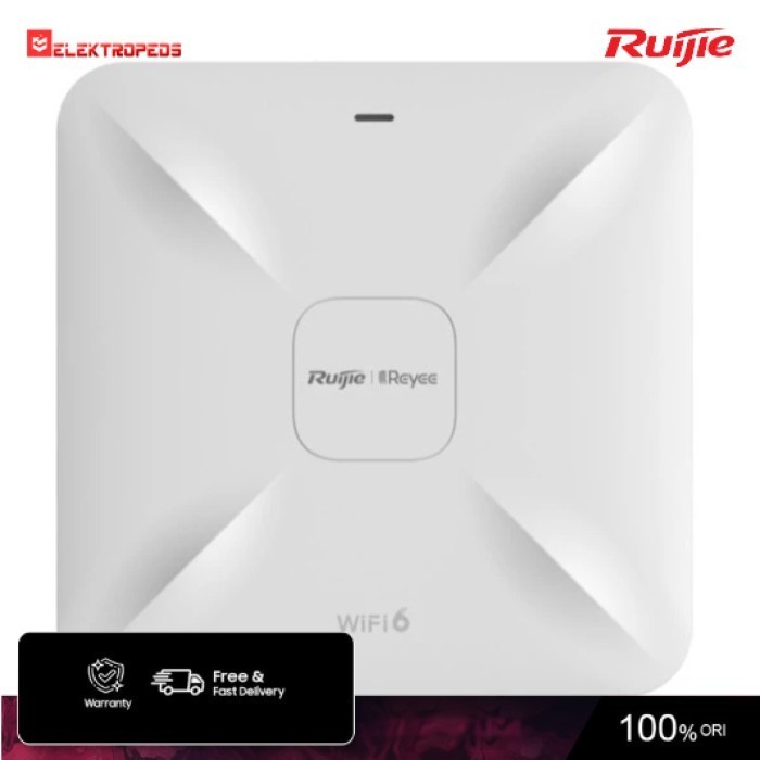 Jual Ruijie RG-RAP2260(G) Reyee Wi-Fi 6 AX1800 Ceiling Access Point - Unit Only - Ruijie Switch ...