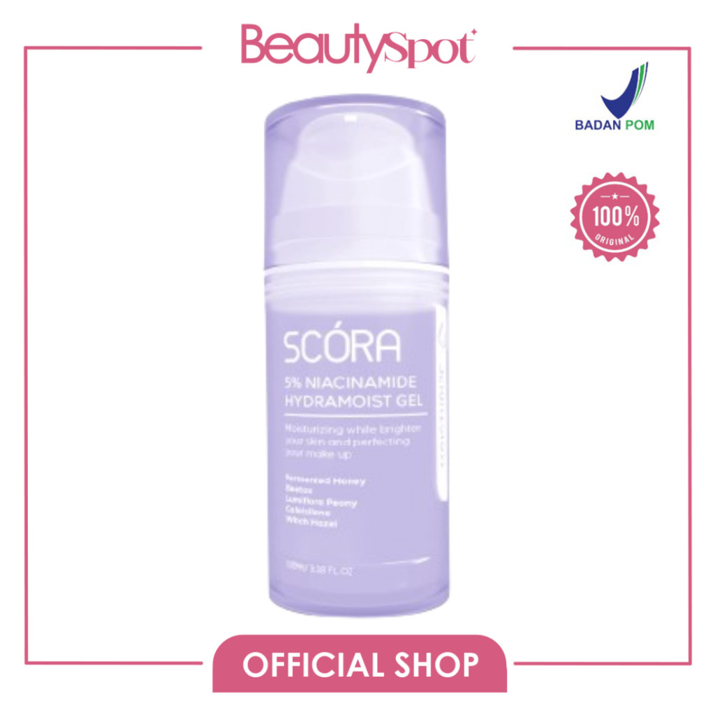 Jual SCORA 5% Niacinamide Hydramoist Gel 100ml | Shopee Indonesia