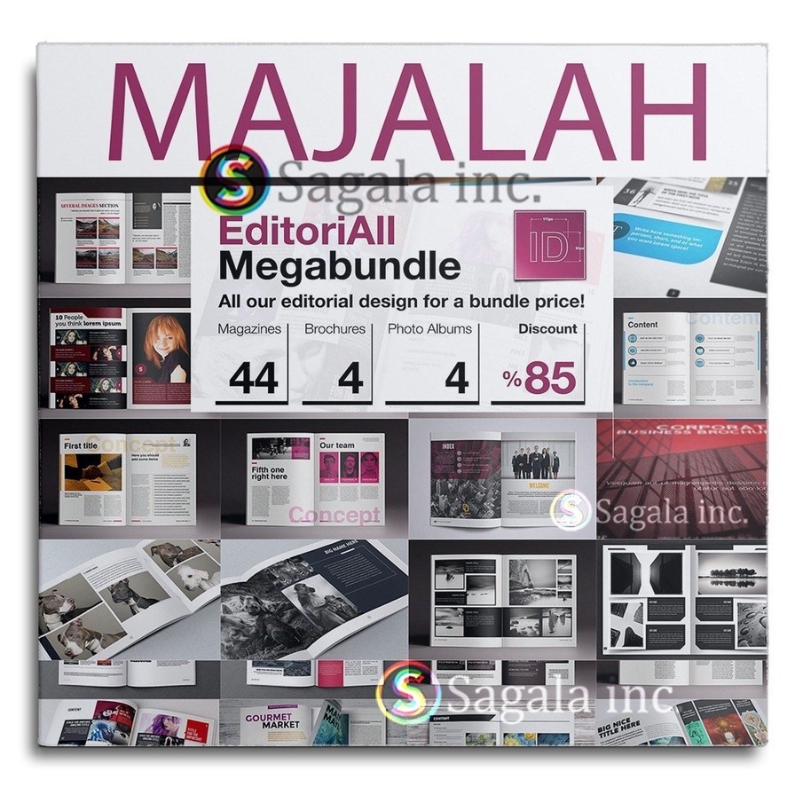 Jual TEMPLATE MAJALAH MEGABUNDLE - INDESIGN ILLUSTRATOR CORELDRAW ...