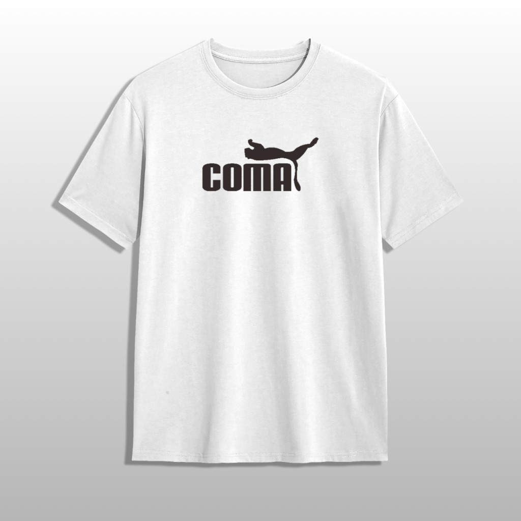 Jual Kaos Plesetan Puma Coma 17 Katun Combed | Shopee Indonesia