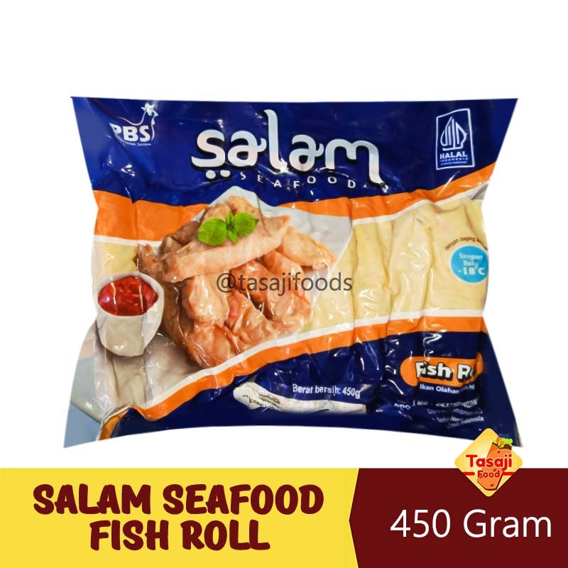 Jual Salam Seafood Fish Roll 450 Gram Olahan Ikan | Shopee Indonesia