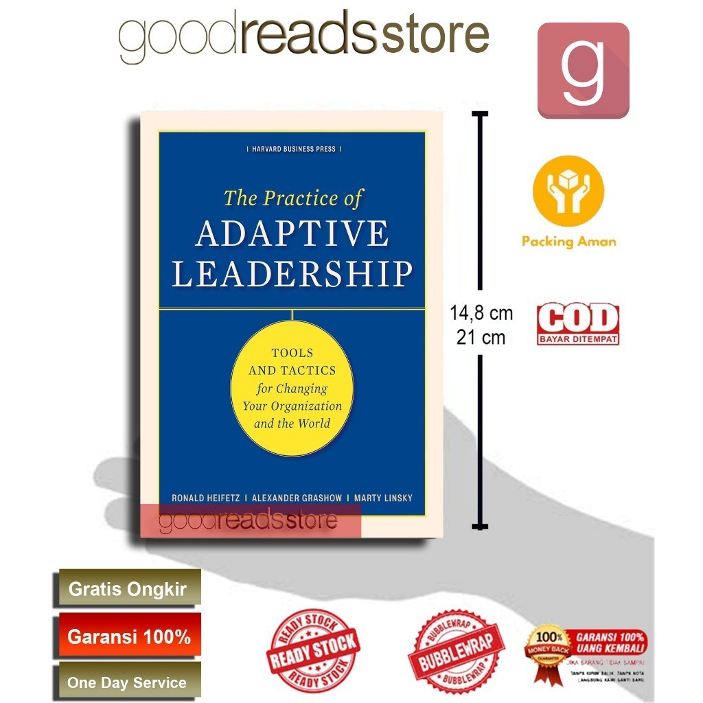 Jual The Practice of Adaptive Leadership by Ronald A. Heifetz (English ...