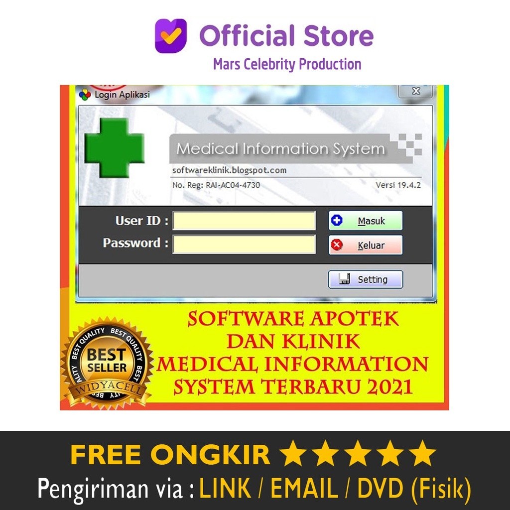 Jual Program Klinik Apotek Apotik Medical Information System MIS V19 Full Version | Shopee Indonesia