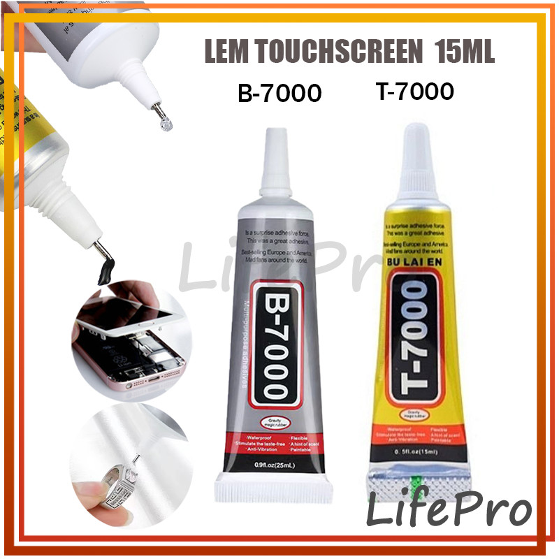 Jual Lem Bening / Lem Hp / Lem Lcd Touchscreen B7000 T7000 15ML 100% Original | Shopee Indonesia