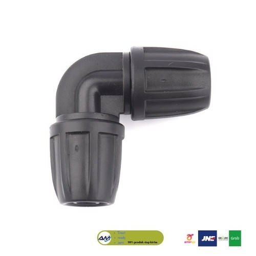 Jual Konektor Elbow Selang PE 8 x 11 mm ( 5/16 ) Tipe Lock Nepel ...