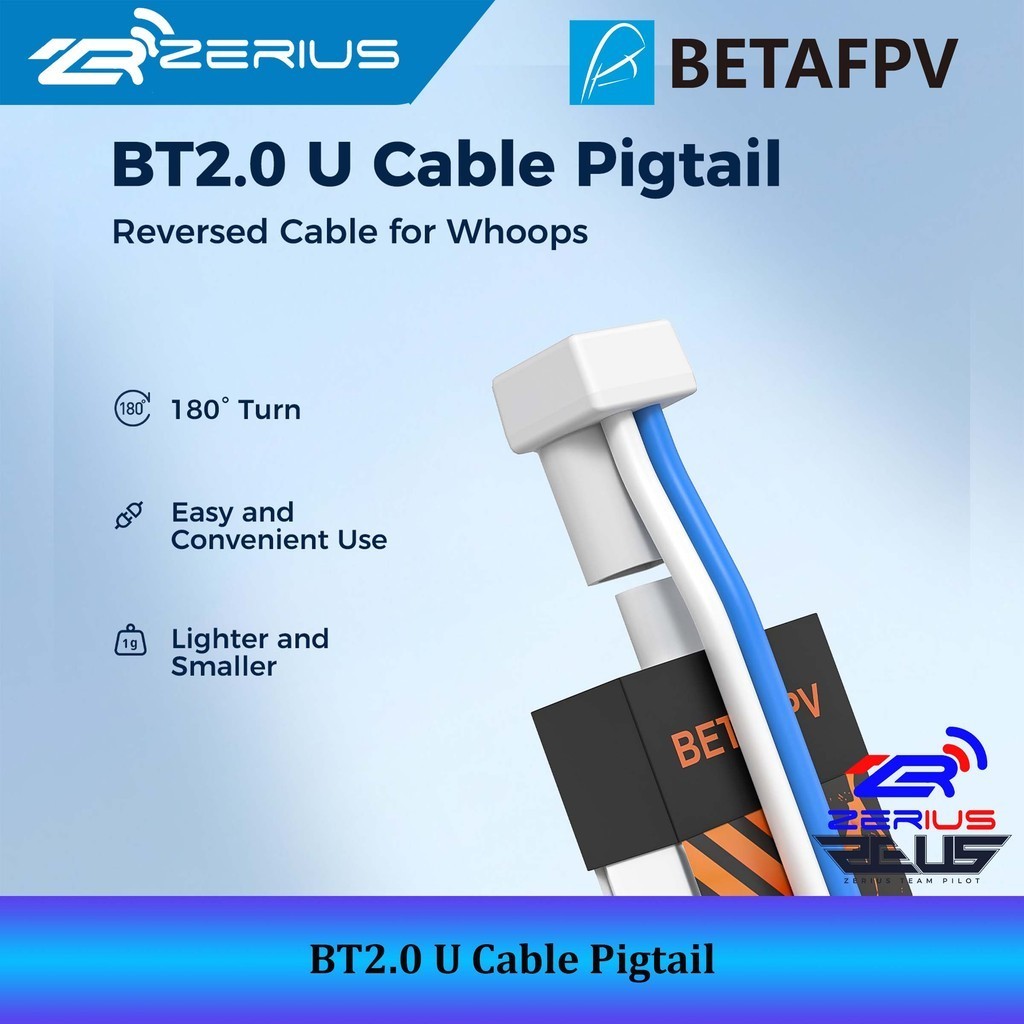 Jual BETAFPV BT2.0 U Cable Pigtail 1S Whoop Cable Pigtail | Shopee Indonesia
