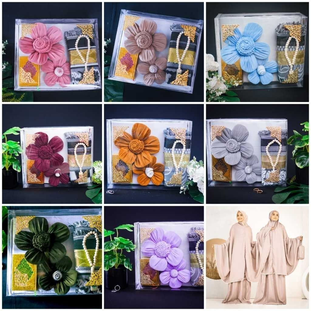 Jual perangkat alat sholat set seserahan/ seperangkat alat solat/ mahar ...