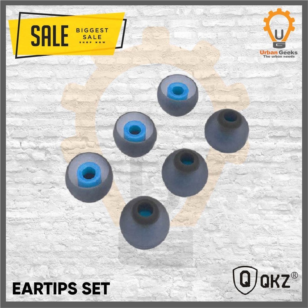 Jual QKZ Eartips Earbuds Replacement / Karet Headset Cadangan All Type ...