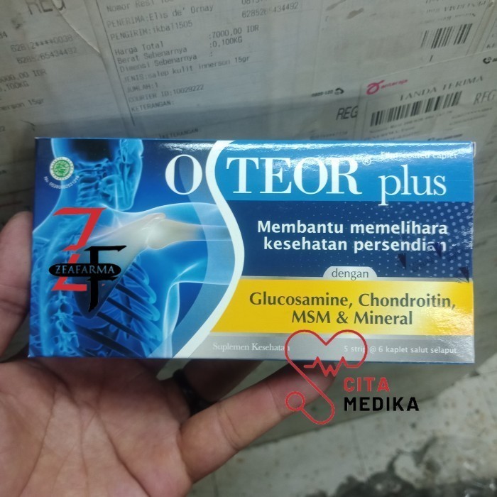 Jual ready- OSTEOR Plus Suplemen Kesehatan Tulang Sendi 30kaplet - box ...