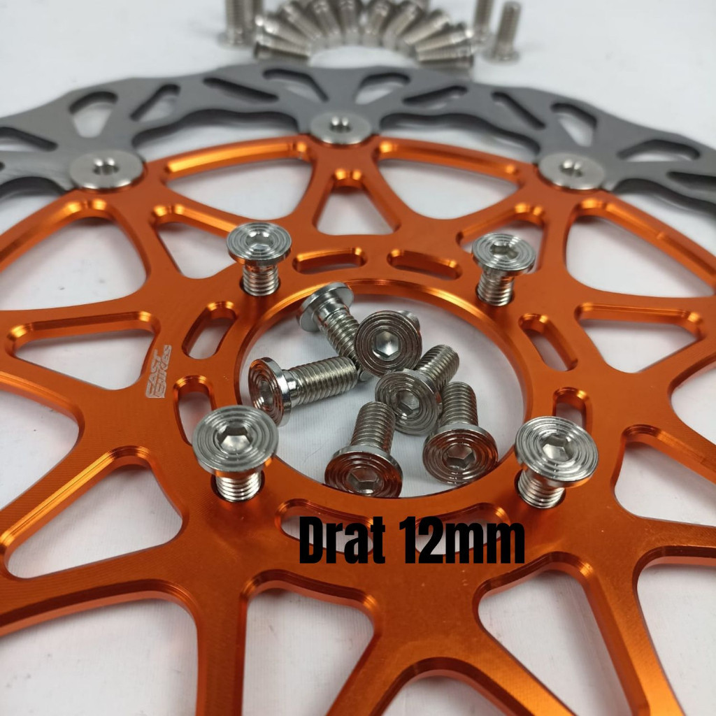 Jual BAUT PIRINGAN STAINLESS BAUT PIRINGAN DRAT 12 DISC CAKRAM CNC 1PCS CNC ANTI KARAT | Shopee ...