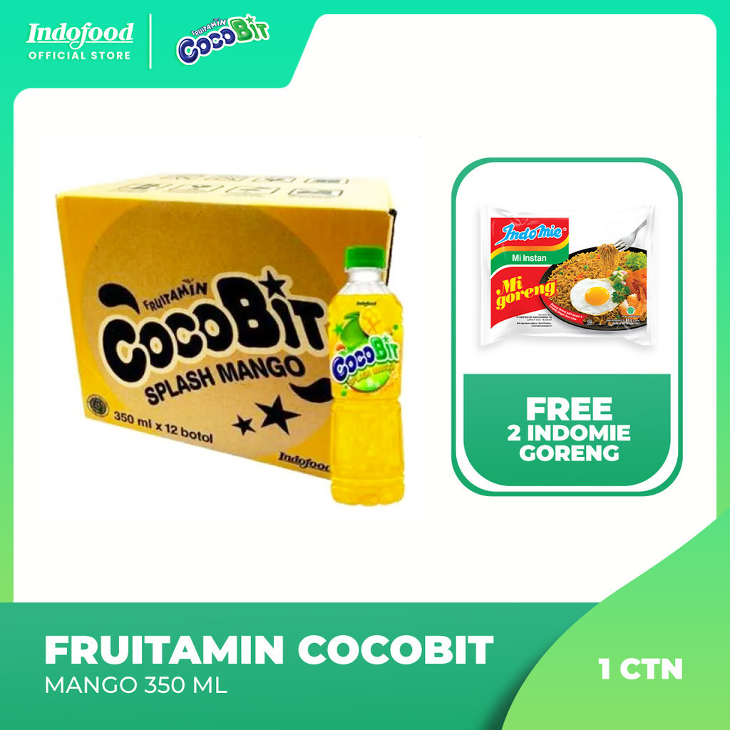 Jual 1 ctn Fruitamin Cocobit Mango FREE 2 Indomie Goreng | Shopee Indonesia
