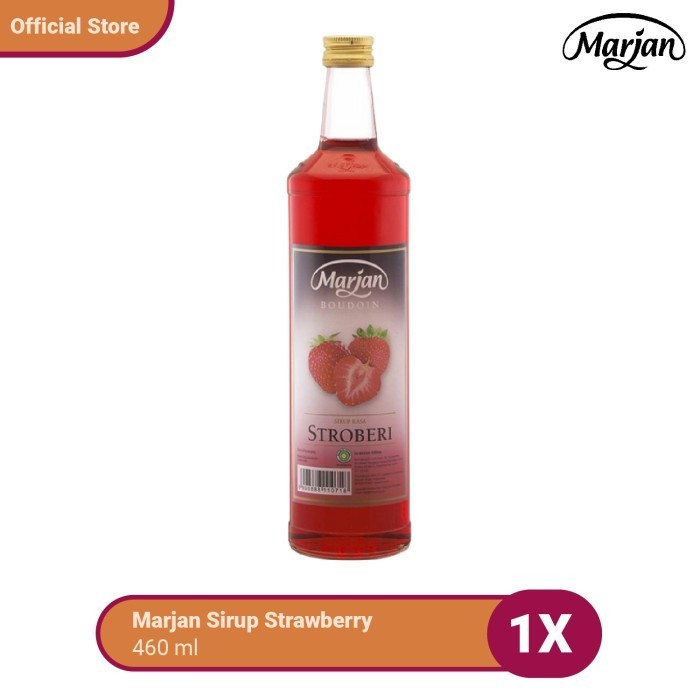 Jual Marjan Sirup Strawberry 460 ml | Shopee Indonesia