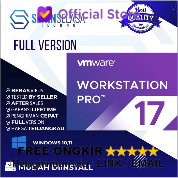 Jual VMware Workstation Pro 17 [WIN] | Shopee Indonesia