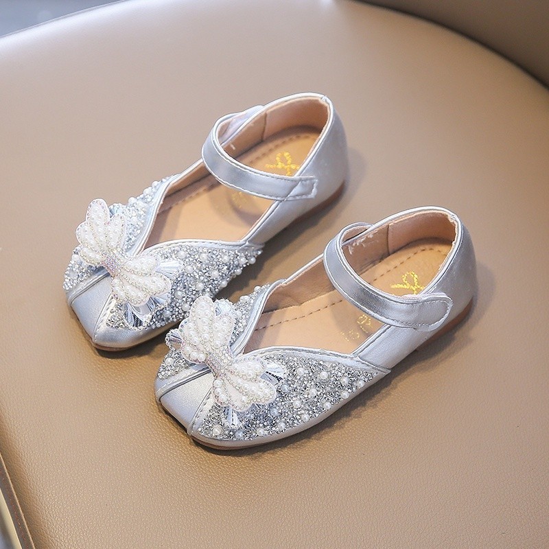 Jual Sepatu Kulit Kupu-kupu Gaya Korea Untuk Bayi Perempuan Sepatu Flat ...