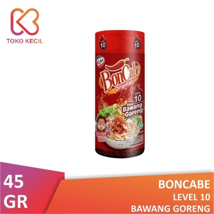 Jual Kobe Boncabe Lv 10 Bawang Goreng 45gr | Shopee Indonesia