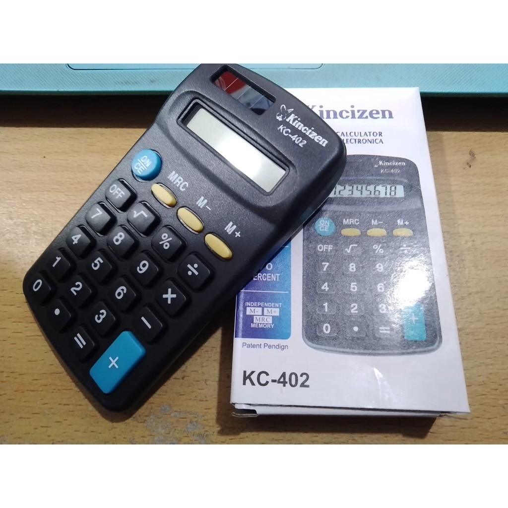 Jual Kalkulator saku Kincizen 402 Kalkulator mini 8 digit | Shopee ...
