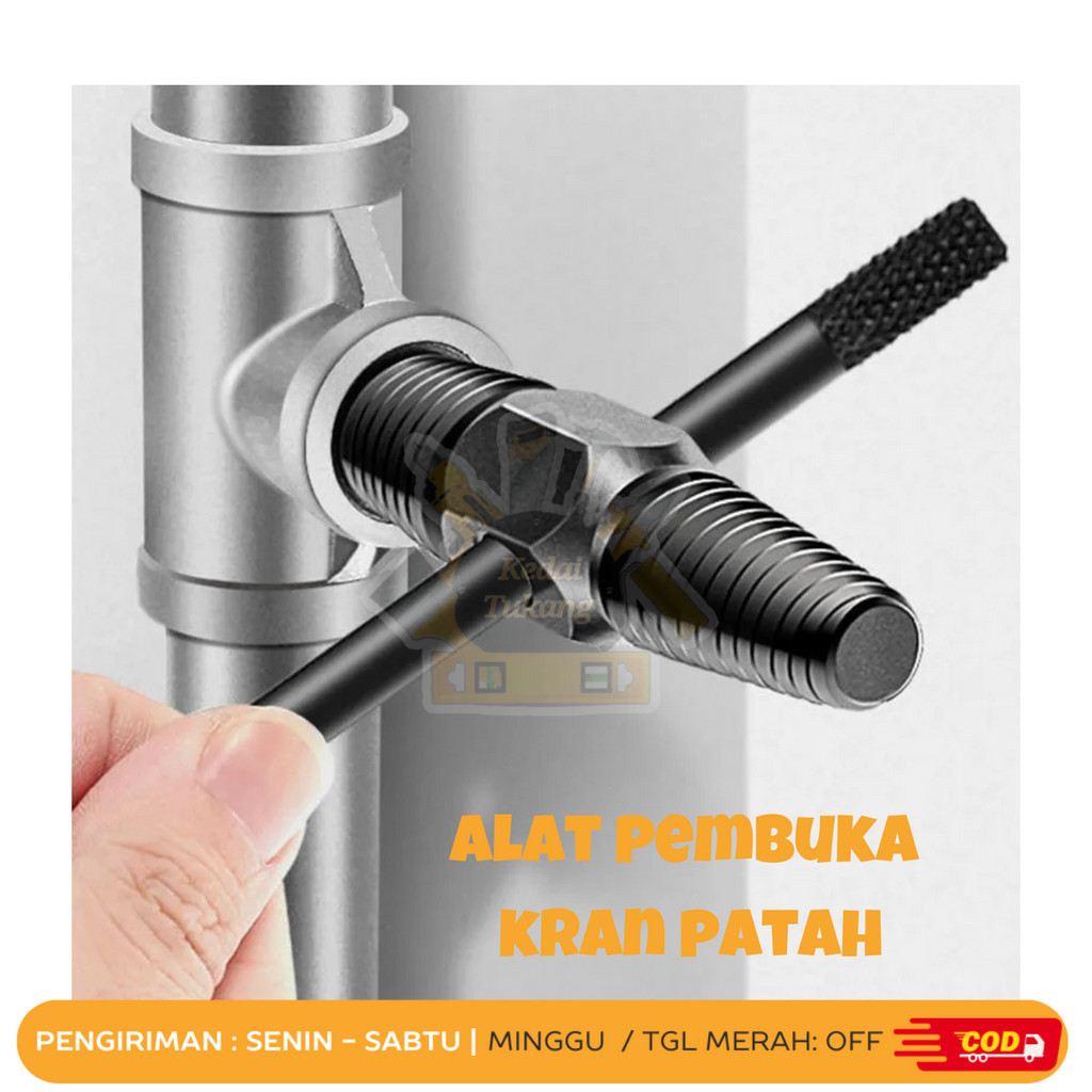 Jual KEDAI TUKANG Alat Pembuka Kran Rusak Alat Pencabut Keran Patah ...