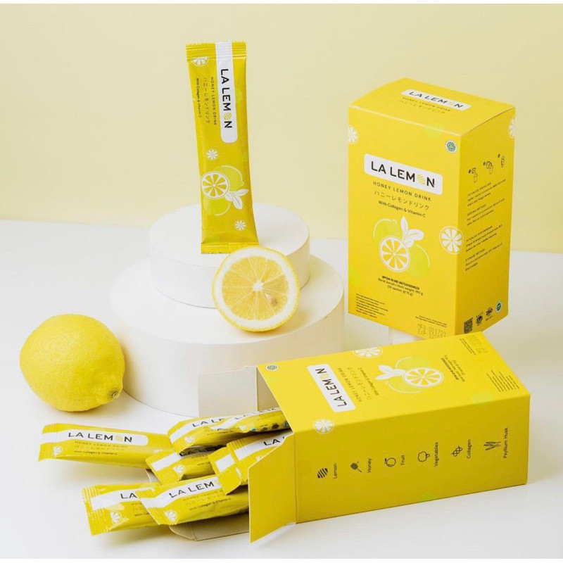 Jual LA LEMON Fiber Drink dengan Collagen / Lalemon by Susan Barbie ...