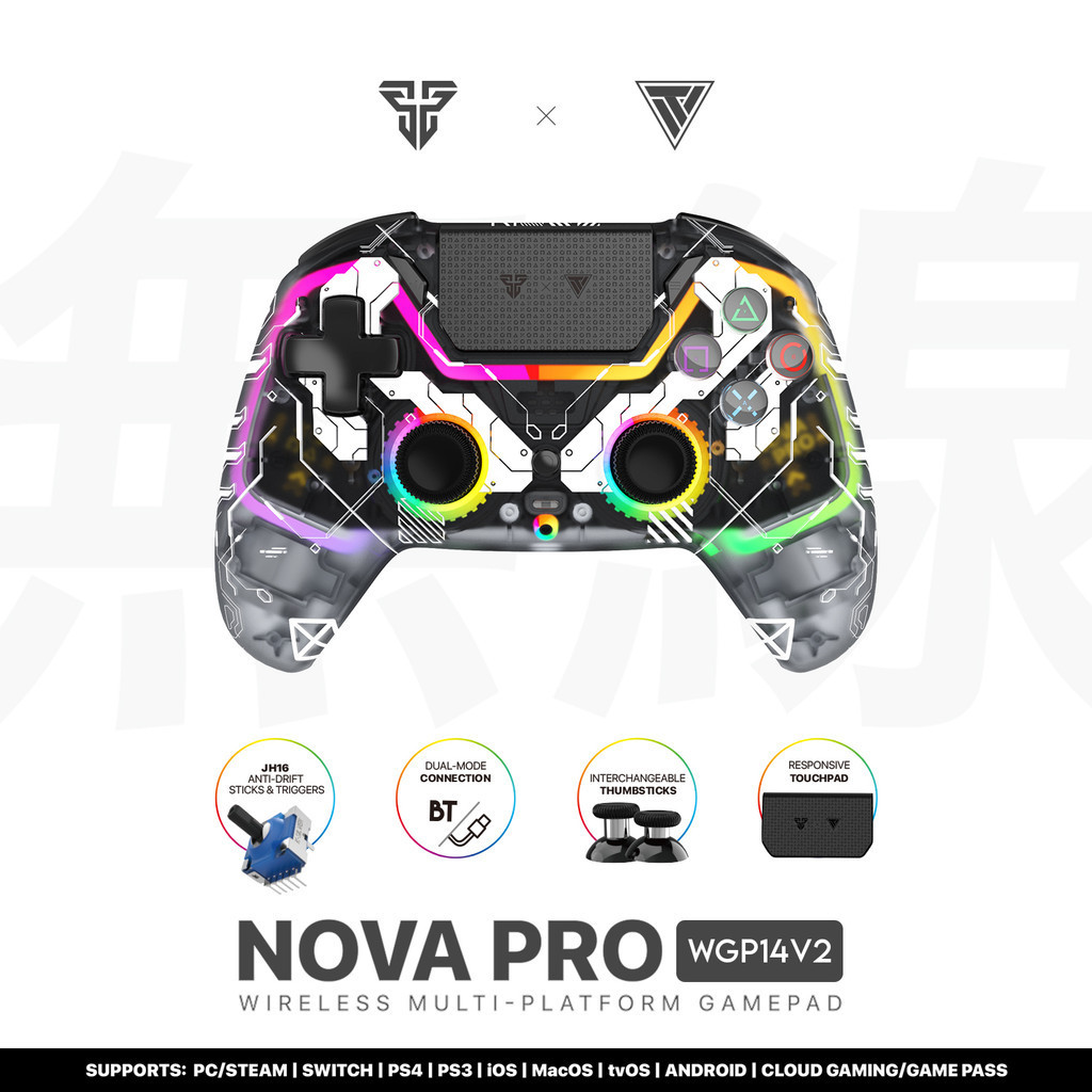 Jual Fantech WGP14 / WGP-14 V2 Nova Pro Bluetooth Wireless Gamepad ...