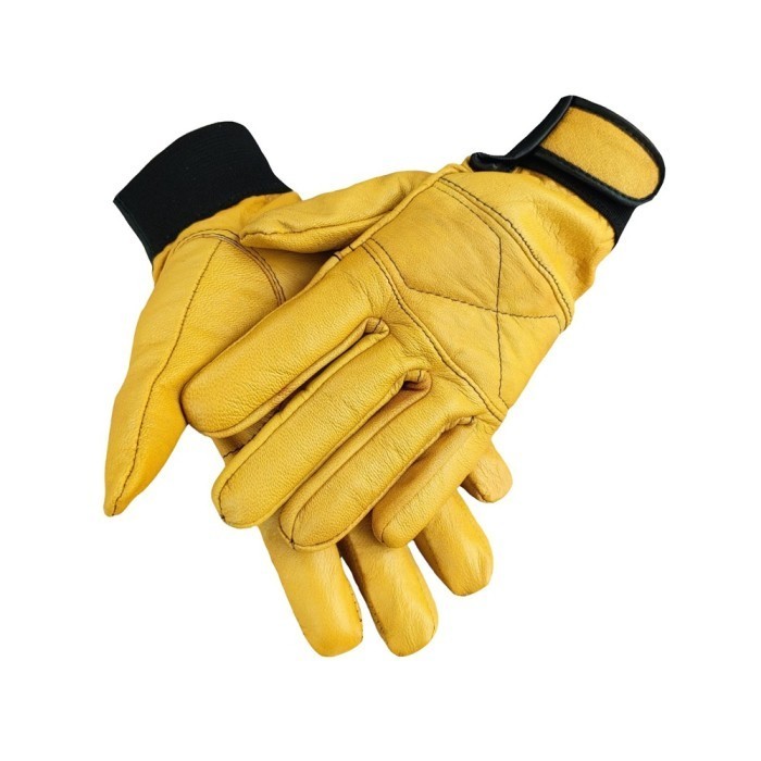 Jual Sarung Tangan Kulit Tebal / Las - Gold Argon | Shopee Indonesia