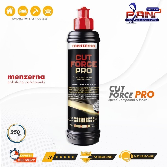 Jual MENZERNA CUT FORCE PRO 1 L / Speed Compound Finish ORIGINAL | Shopee Indonesia
