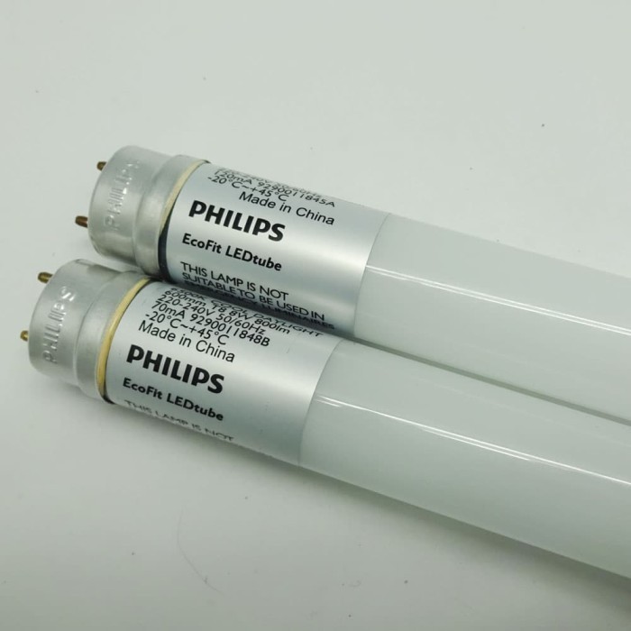 Jual Lampu TL Tube Neon LED Ecofit T8 60CM Philips 8 watt | Shopee ...