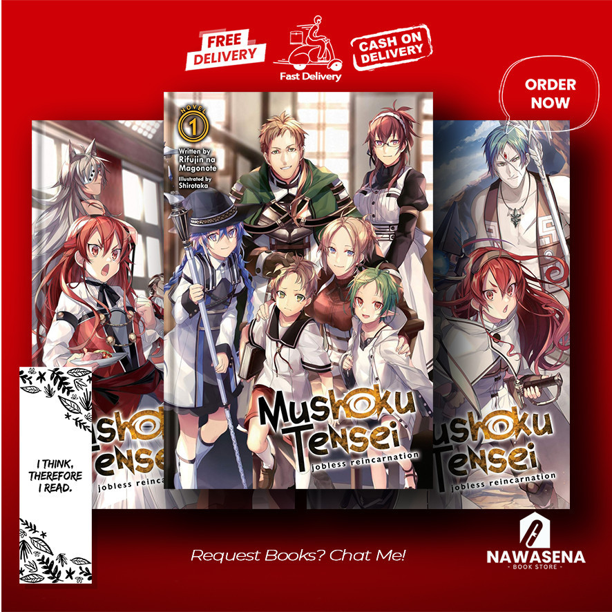 Jual Mushoku Tensei (Light Novel) Jobless Reincarnation (26 book series ...