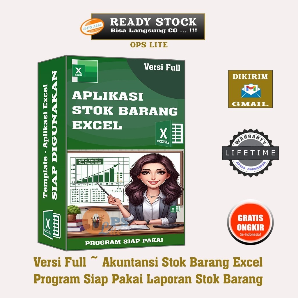Jual Versi Full ~ Aplikasi Stok Barang Excel - Program Siap Pakai ...