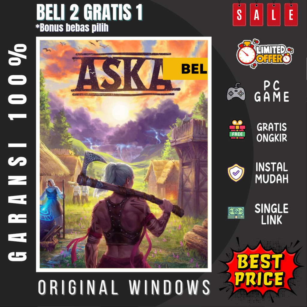 Jual ASKA - GAME PC - GAME LAPTOP - PC GAMES - BELI 2 GRATIS 1 - ORIGINAL WINDOWS - GARANSI 100% ...