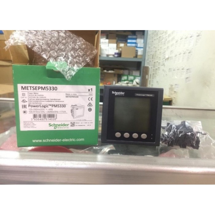 Jual Power Meter Schneider Power Logic Metsepm5330 Pm5330 Original Shopee Indonesia