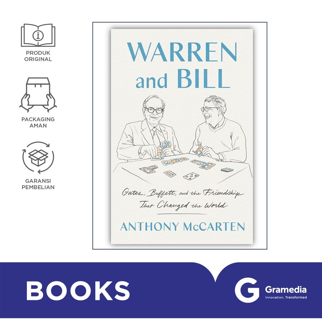 Jual Warren and Bill ( Anthony McCarten ) HC | Shopee Indonesia